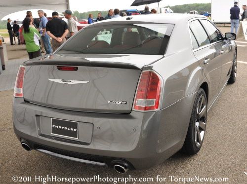 The 2012 Chrysler 300C SRT8 back end | Torque News